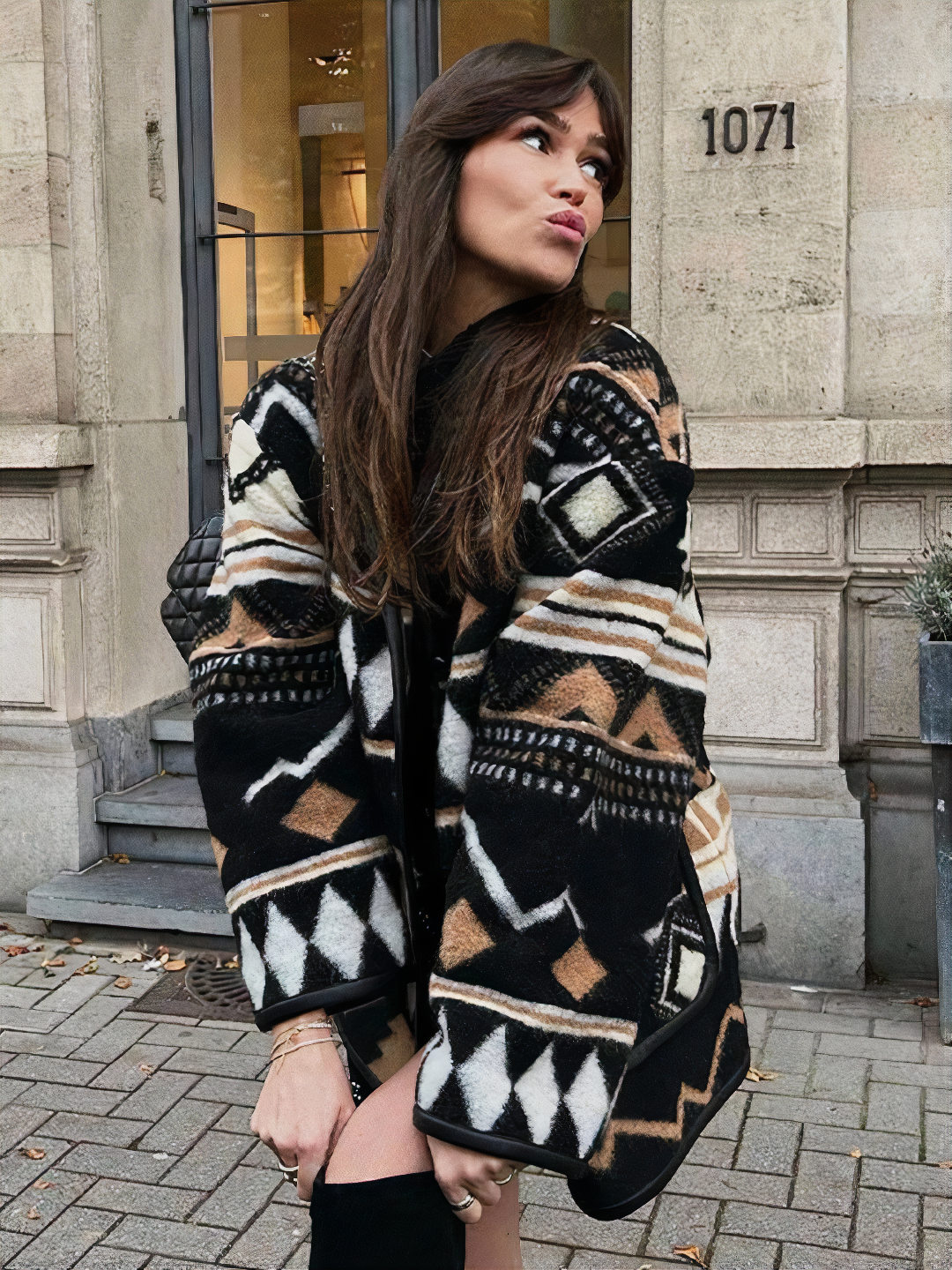 Herbstmantel Asela im modernen Stil – Modegeist
